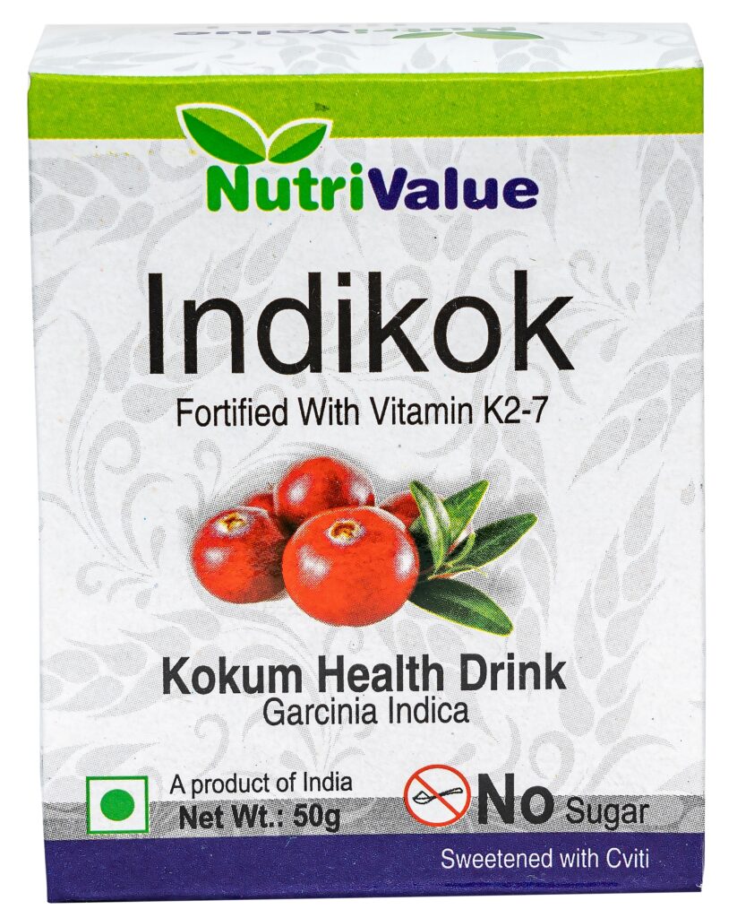 Nutrivalue Indikok – Kokum Health Drink, 10 sachets, Sweetened using ...